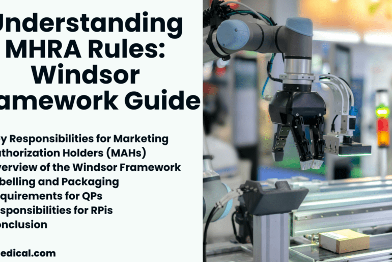 Understanding MHRA Rules: 5 Windsor Framework Guide | OMC Medical Limited